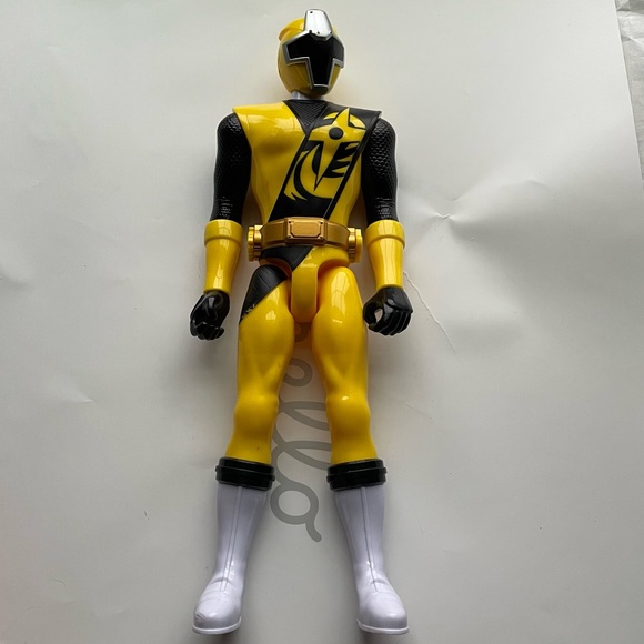 Power Ranger | Toys | Power Rangers Ninja Steel Yellow Ranger Action ...